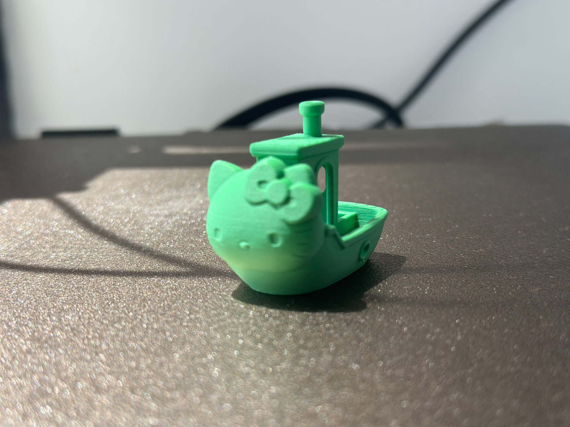 Super cute Print in Place kitty boat no supports by 小小盒子 MakerWorld ...