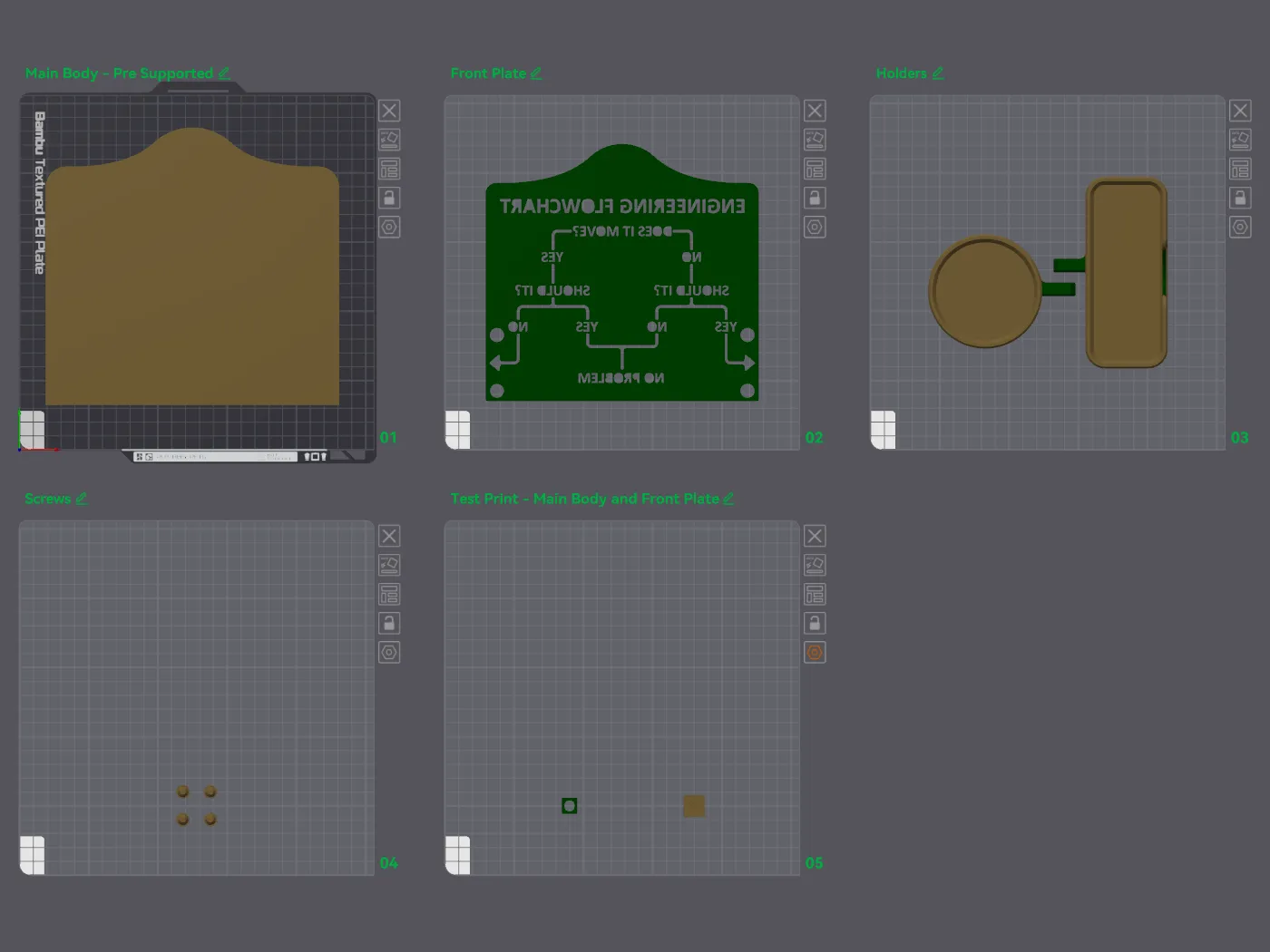 Classic Engineering Flowchart by Woogie MakerWorld: Download Free 3D Models