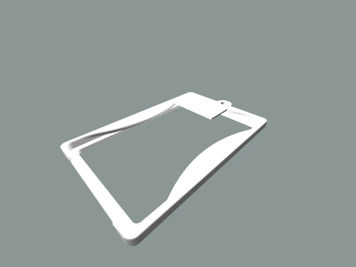 keycard with face cover - Free 3D Print Model - MakerWorld