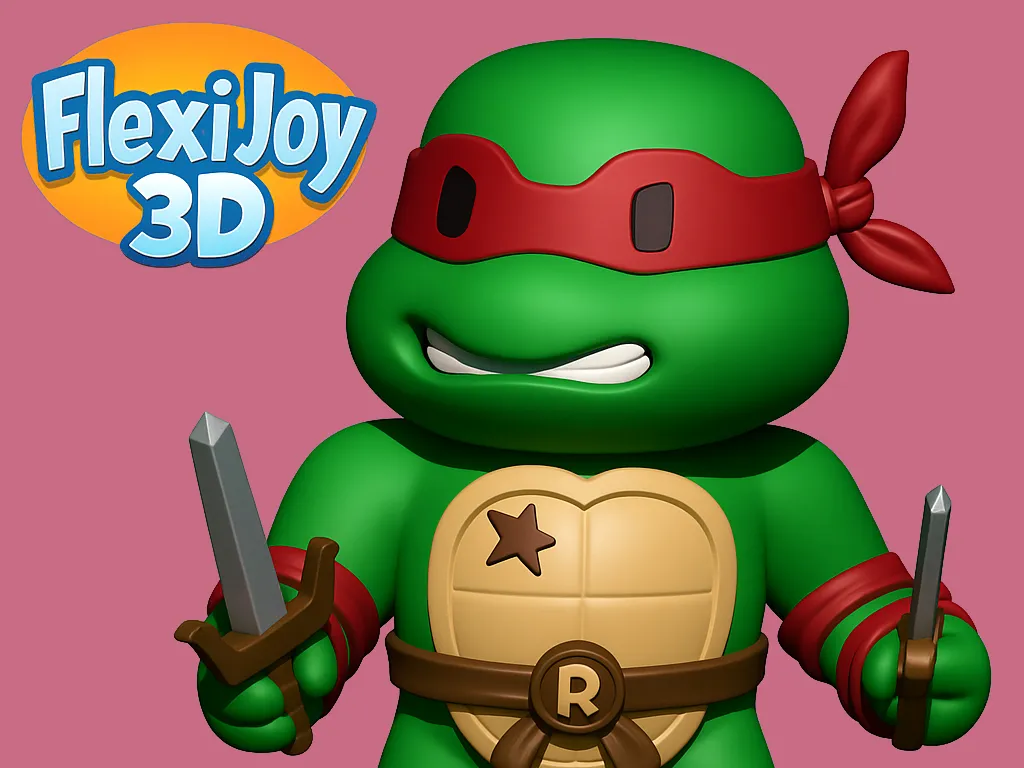 STUMBLE GUYS - Ninja Turtle – Raphael - FlexiJoy3D by FlexiJoy 3D ...