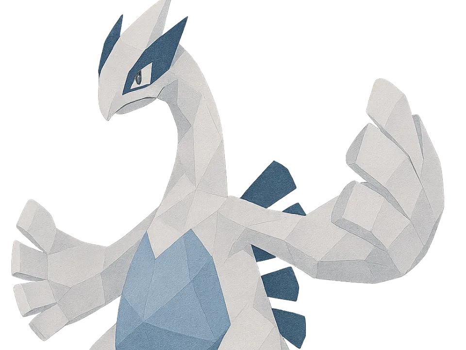 Lugia – Stylized Pokémon for 3D printing by PrintWorks MakerWorld ...