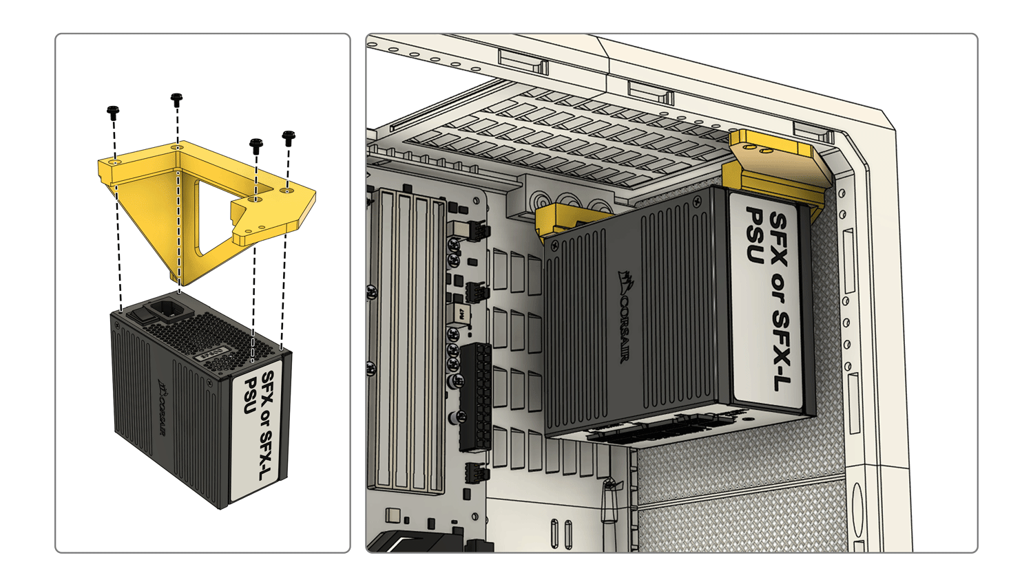 MODCASE HYPER - Compact ATX PC Case - Free 3D Print Model - MakerWorld