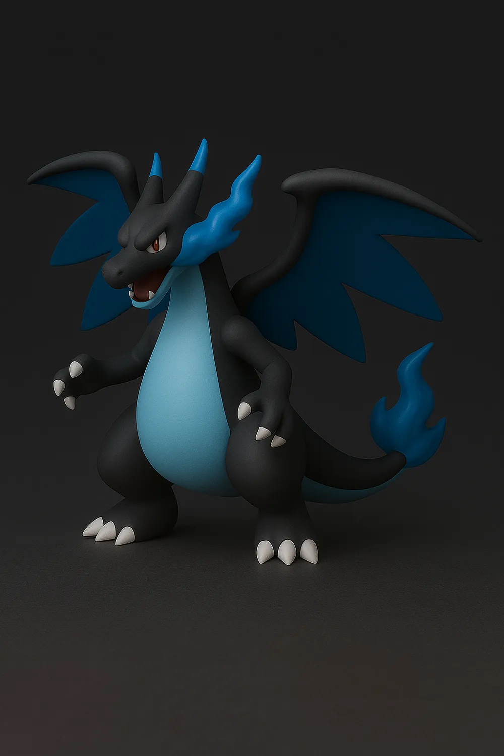 POKEMON - Mega Charizard X - Free 3D Print Model - MakerWorld