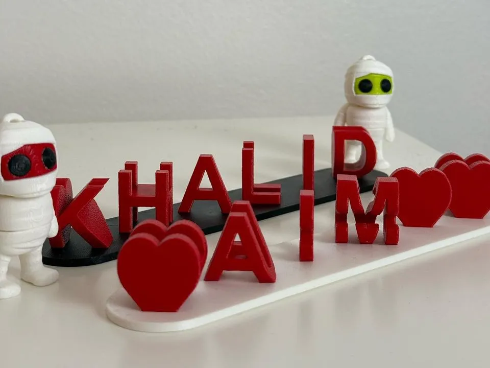 Flip Name Customize - Free 3D Print Model - MakerWorld