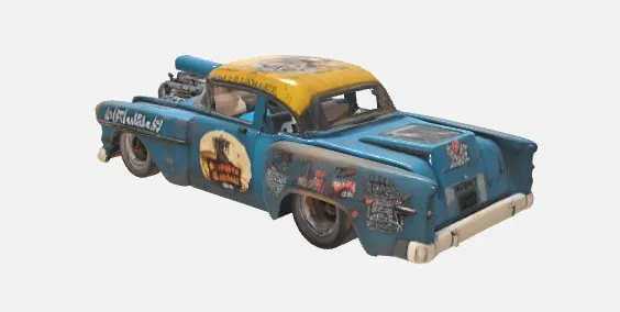 hot rod - Free 3D Print Model - MakerWorld