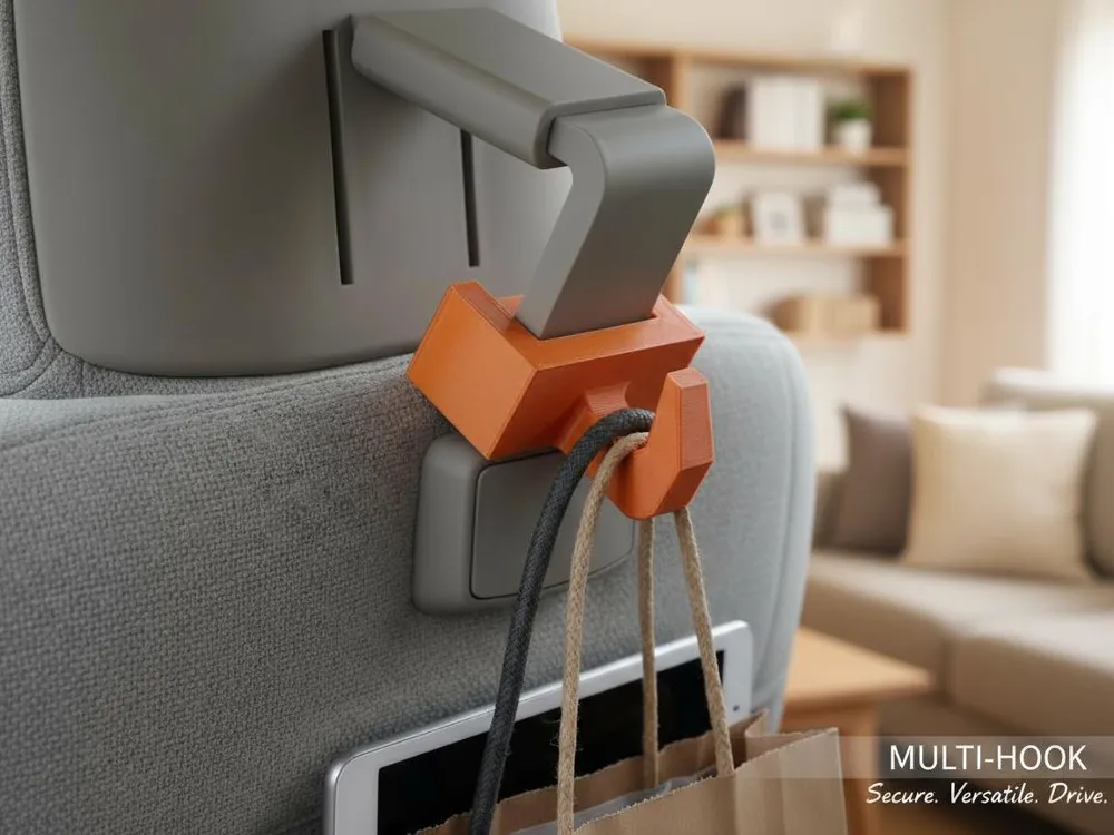 Office Chair Hook by pokocat MakerWorld: Download Free 3D Models
