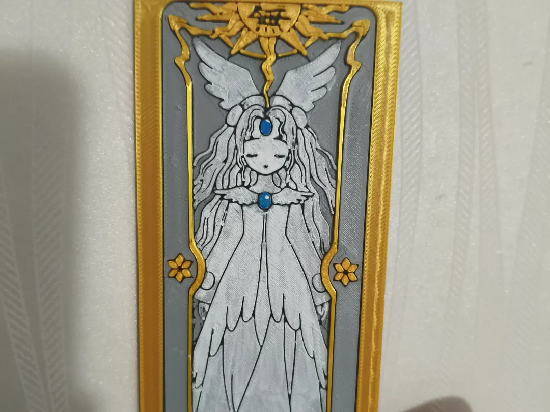 【Cardcaptor Sakura】Clow Card - The Nothing - Free 3D Print Model ...