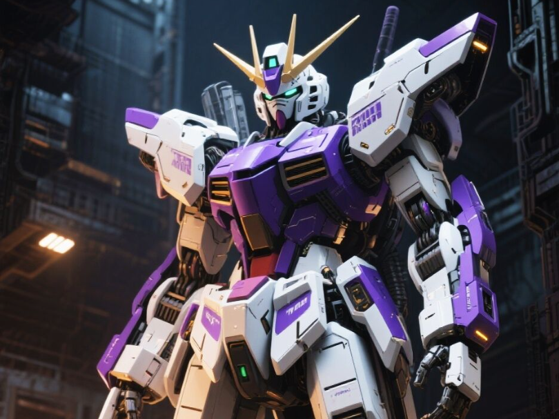 Purple Flame Vanguard - Gundam by 其淼工坊 MakerWorld: Download Free 3D Models