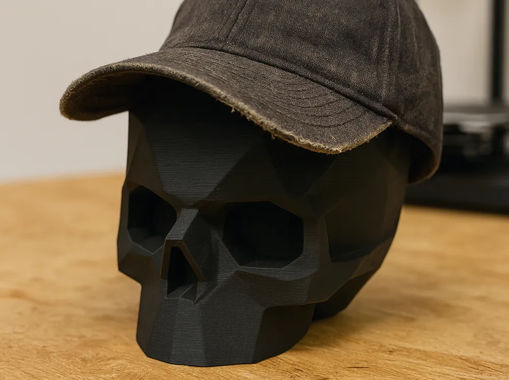 Low Poly Scull - Free 3D Print Model - MakerWorld
