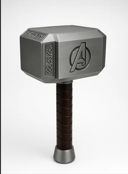 Mjolnir Headphone Stand – Marvel-Inspired Holder by DeskForge ...