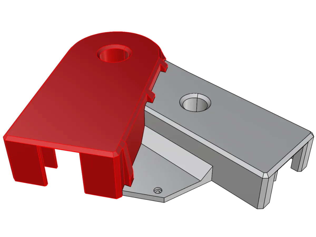 Elegoo Centauri Carbon Fan Silencer (Split) Remixed by Lin MakerWorld: Download Free 3D Models