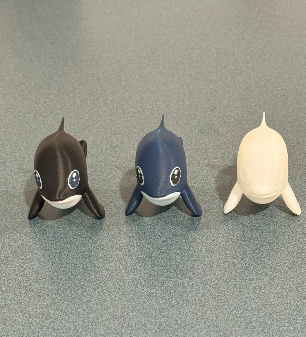 Cute Orca Killer Whale by AudiBoyJP MakerWorld: Download Free 3D Models