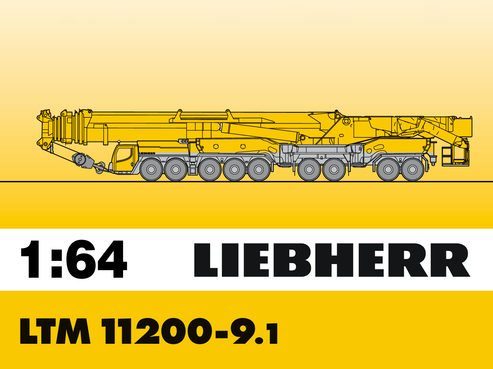 Liebherr 11200 Crane 1/64 Scale by zxUzxA MakerWorld: Download Free 3D ...
