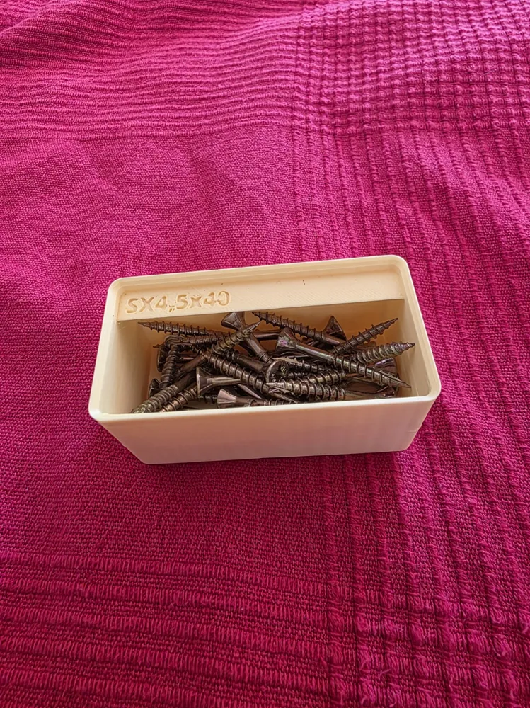 Gridfinity Screw Organizer Boxes by Brunnengustel MakerWorld: Download ...