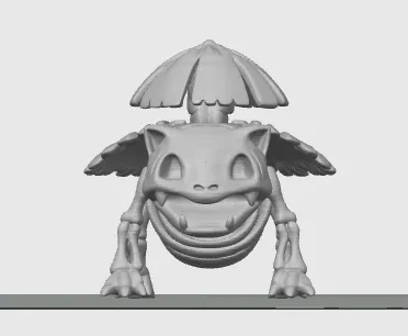 Venusaur Skeleton (Pokemon) - Free 3D Print Model - MakerWorld