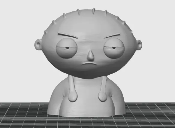 Bust Stewie Griffin (Family Guy) by Swotar MakerWorld: Download Free 3D ...