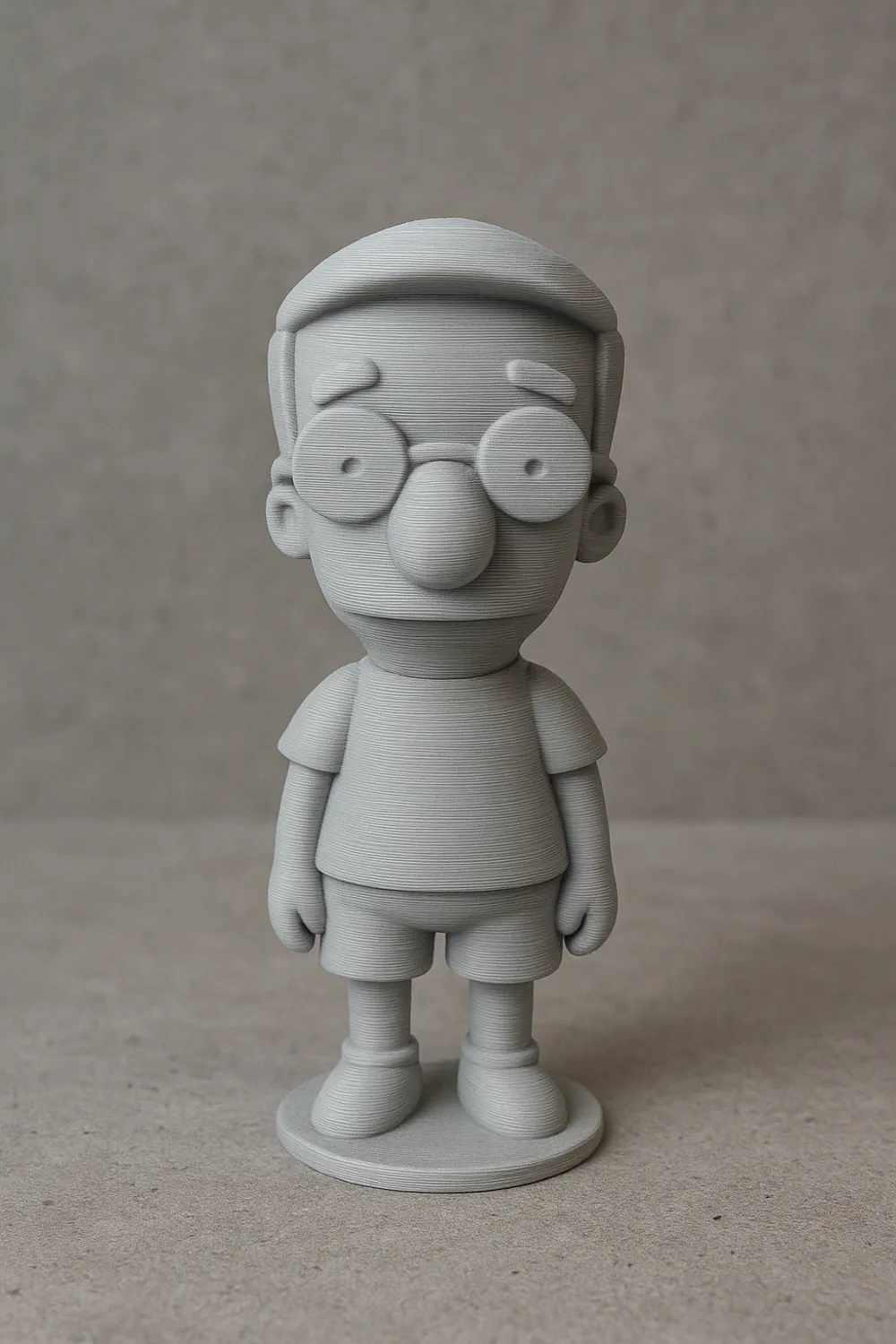 Milhouse Van Houten (The Simpsons) - Free 3D Print Model - MakerWorld