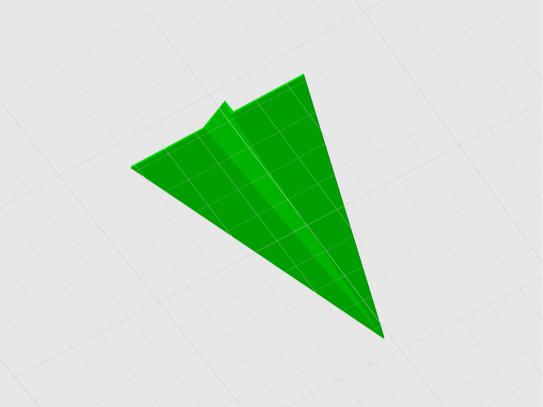 Paper Airplane by user_3064430402 MakerWorld: Download Free 3D Models