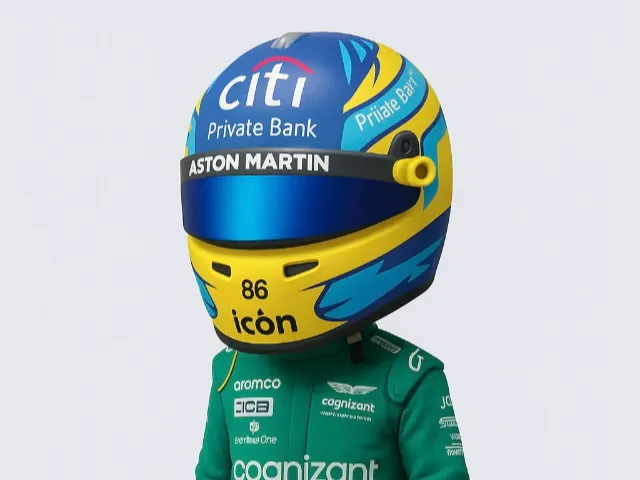 Fernando Alonso F1 - Free 3D Print Model - MakerWorld