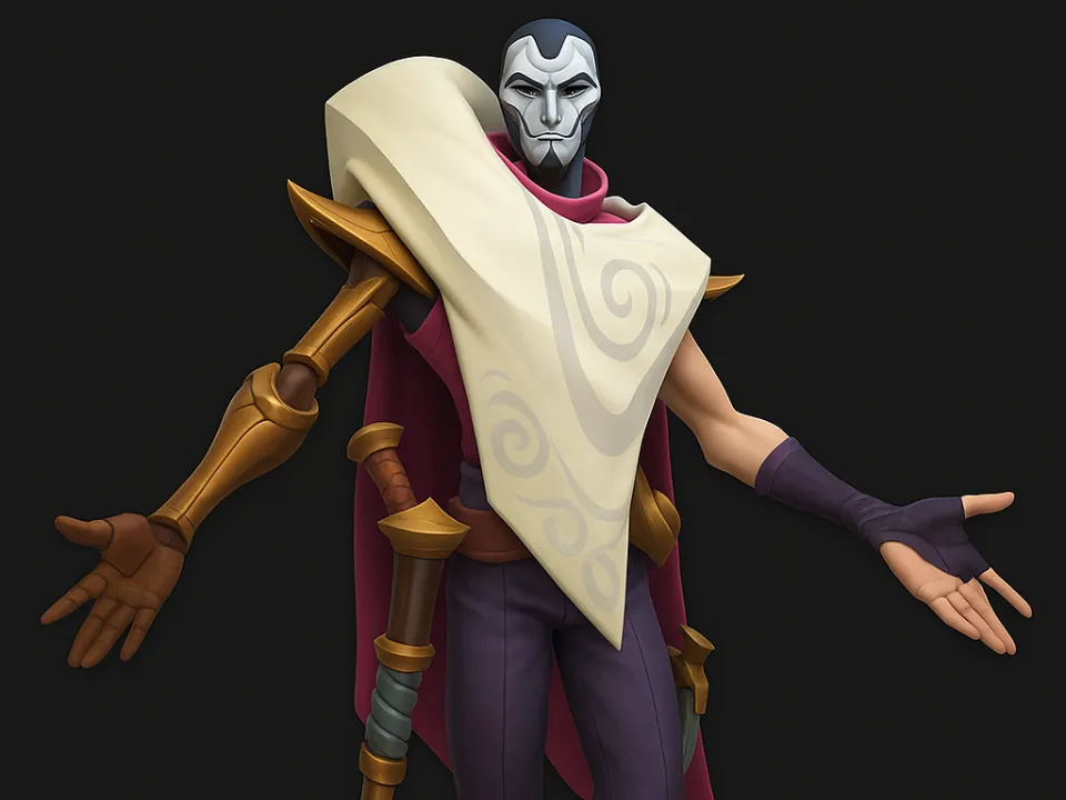 Jhin by commiunity MakerWorld: Download Free 3D Models