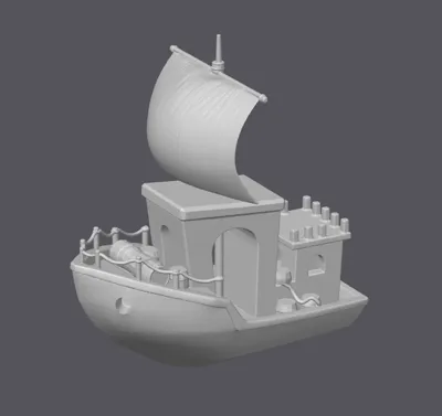 Benchy Santa Maria: Columbus’ Caravel Remixed by Andypaper MakerWorld: Download Free 3D Models