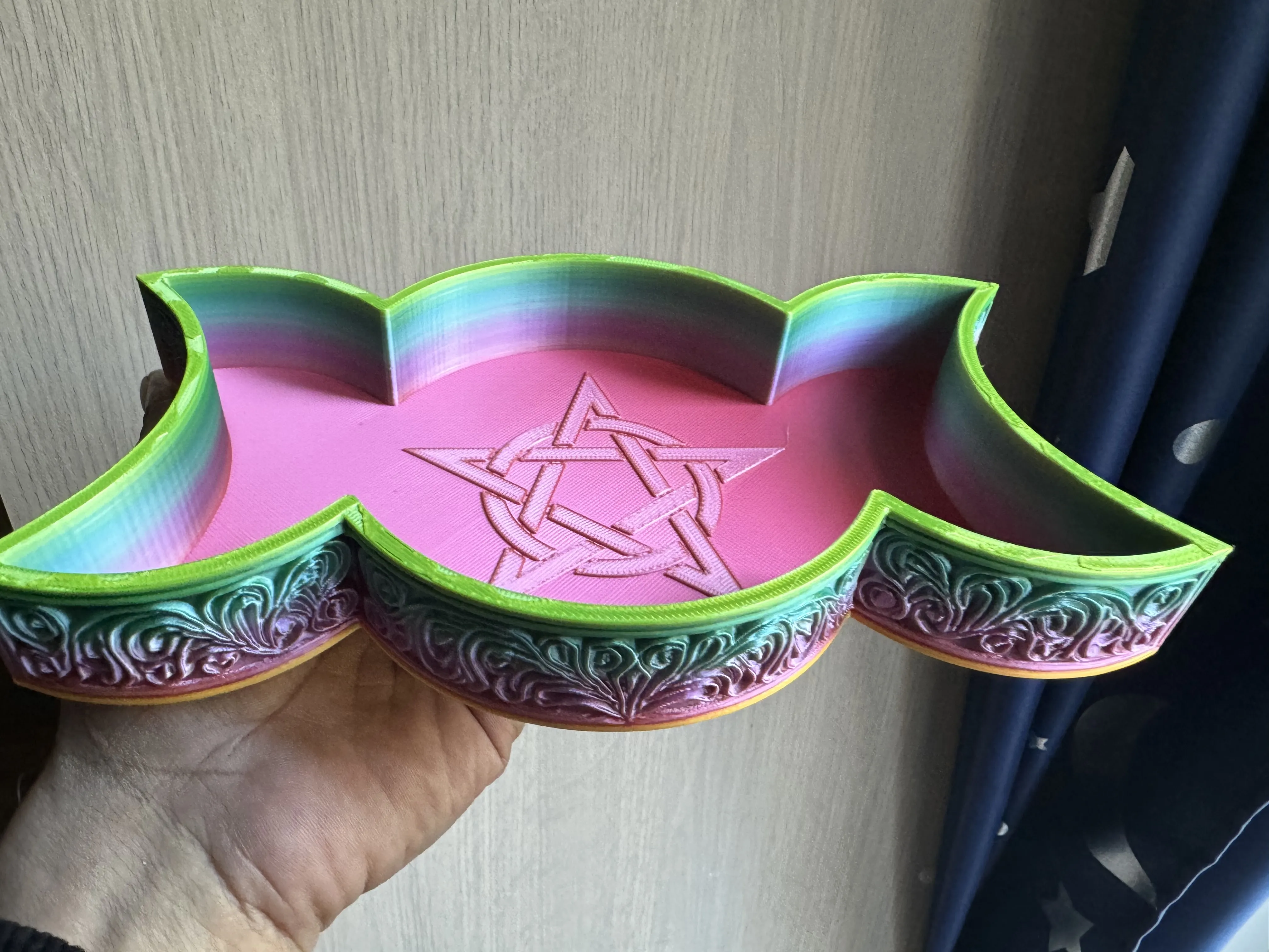 Hekate’s Triple Moon Trinkets by slimshezy MakerWorld: Download Free 3D ...