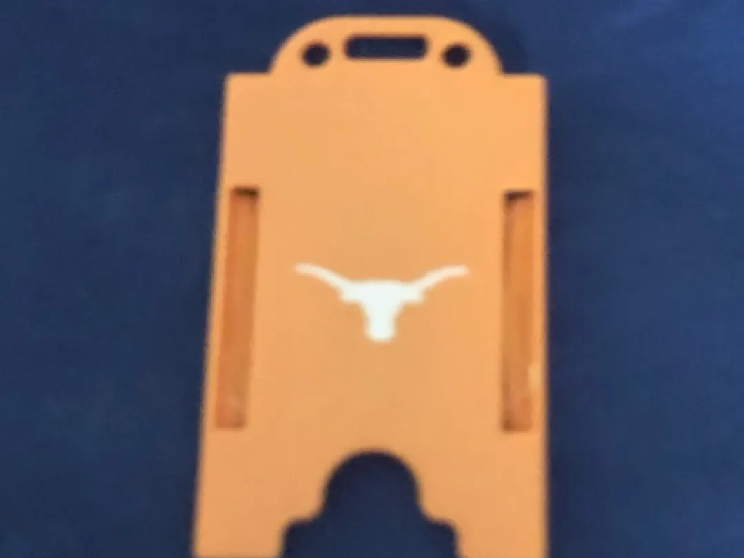 Texas Longhorns ID Badge Cover - Free 3D Print Model - MakerWorld