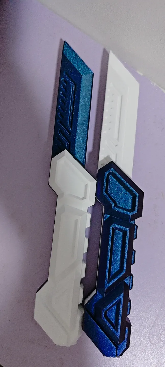 Cyber Tactical Folding Knife Print in Place by 嘟嘟 MakerWorld: Download ...