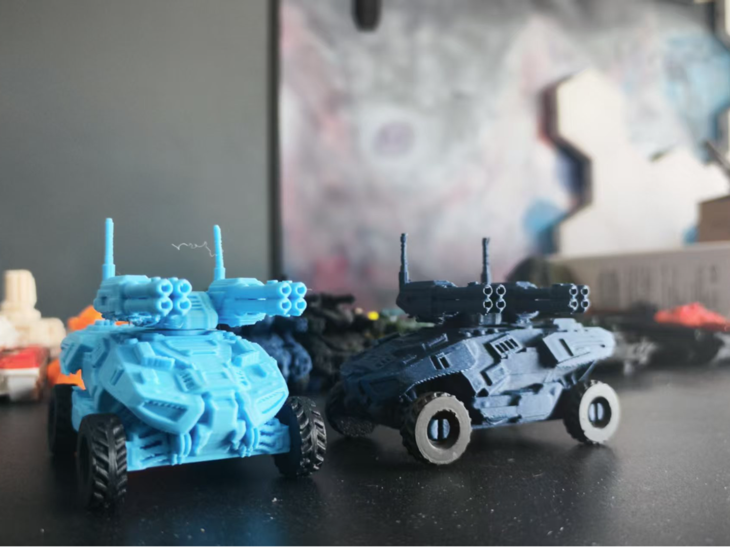 "Hive" Unmanned Attack Vehicle by pandabear MakerWorld: Download Free 3D Models