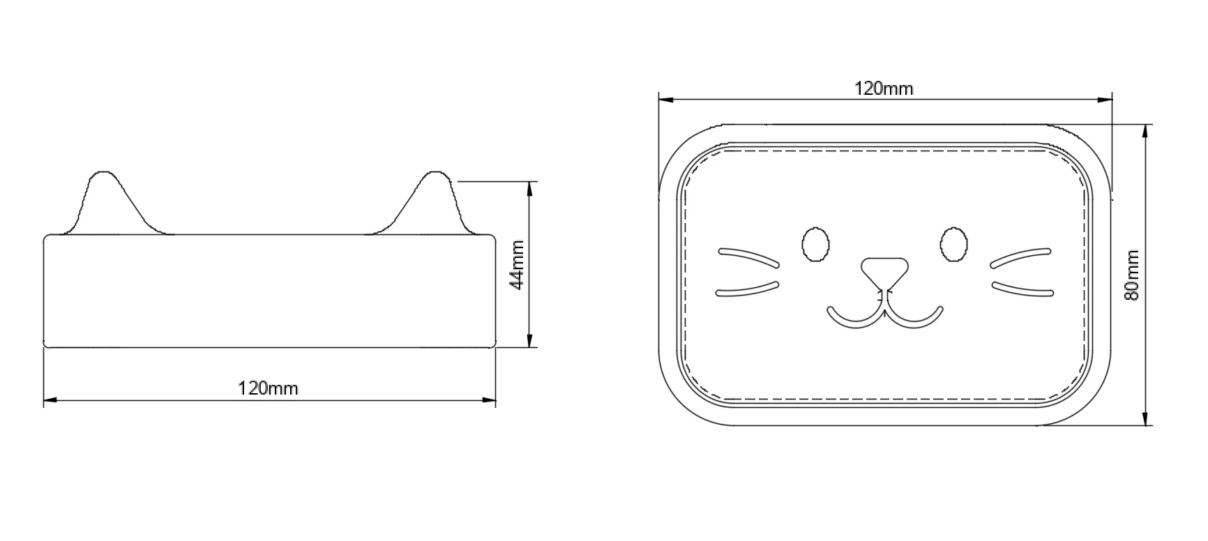 3 Small Animal Soap Trays (Q_Craft) - Free 3D Print Model - MakerWorld