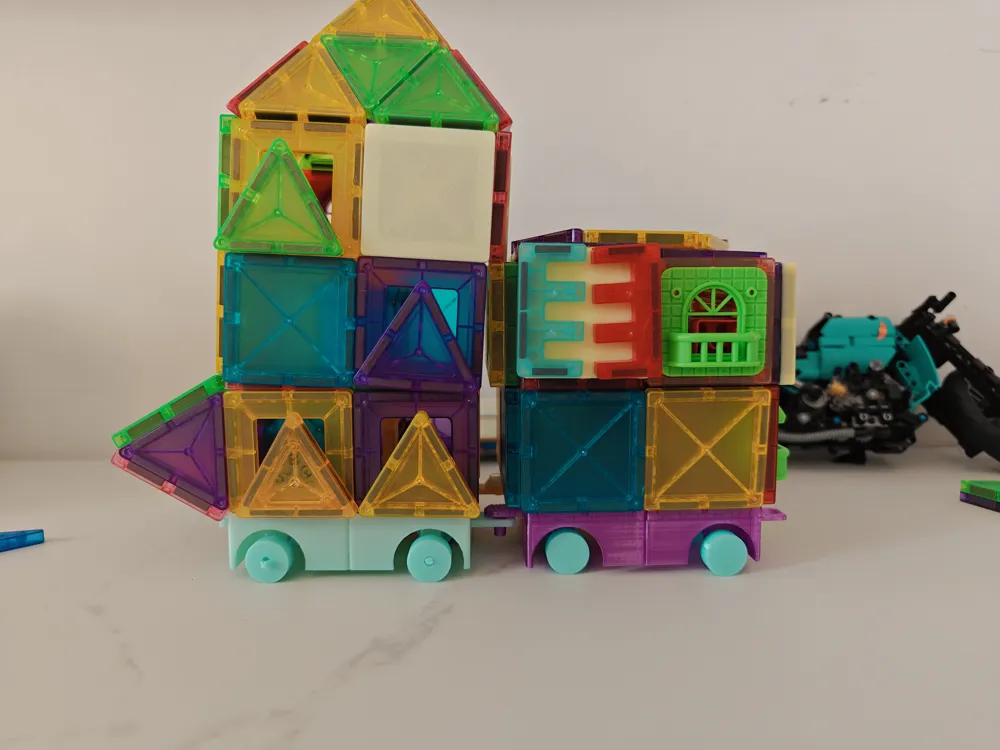 magnetic vehicle magnetic tiles magnetic car by user_4199468441 ...