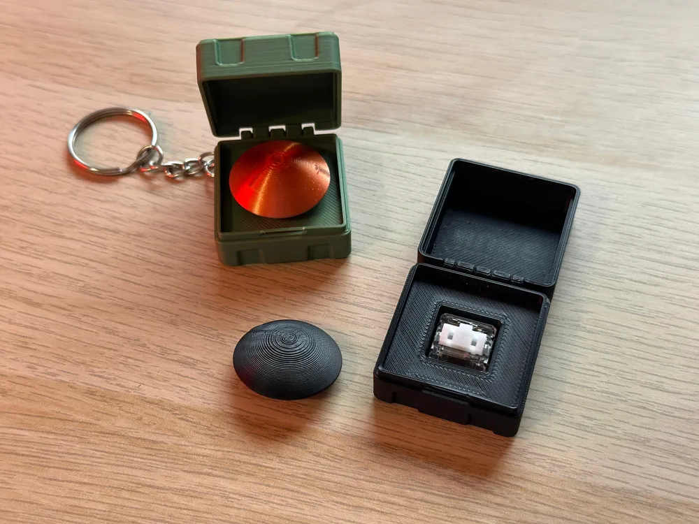 NUKE Button - Keychain by Brana 3D MakerWorld: Download Free 3D Models