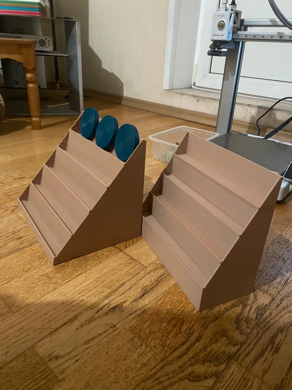 Sticker Holder Display (5 tier shelf) - Free 3D Print Model - MakerWorld