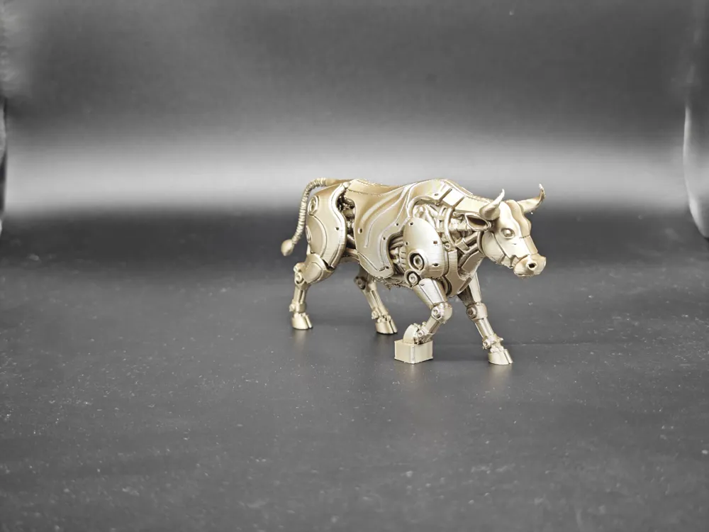 Zodiac Mechanical Ox Figurine by renke244 MakerWorld: Download Free 3D ...