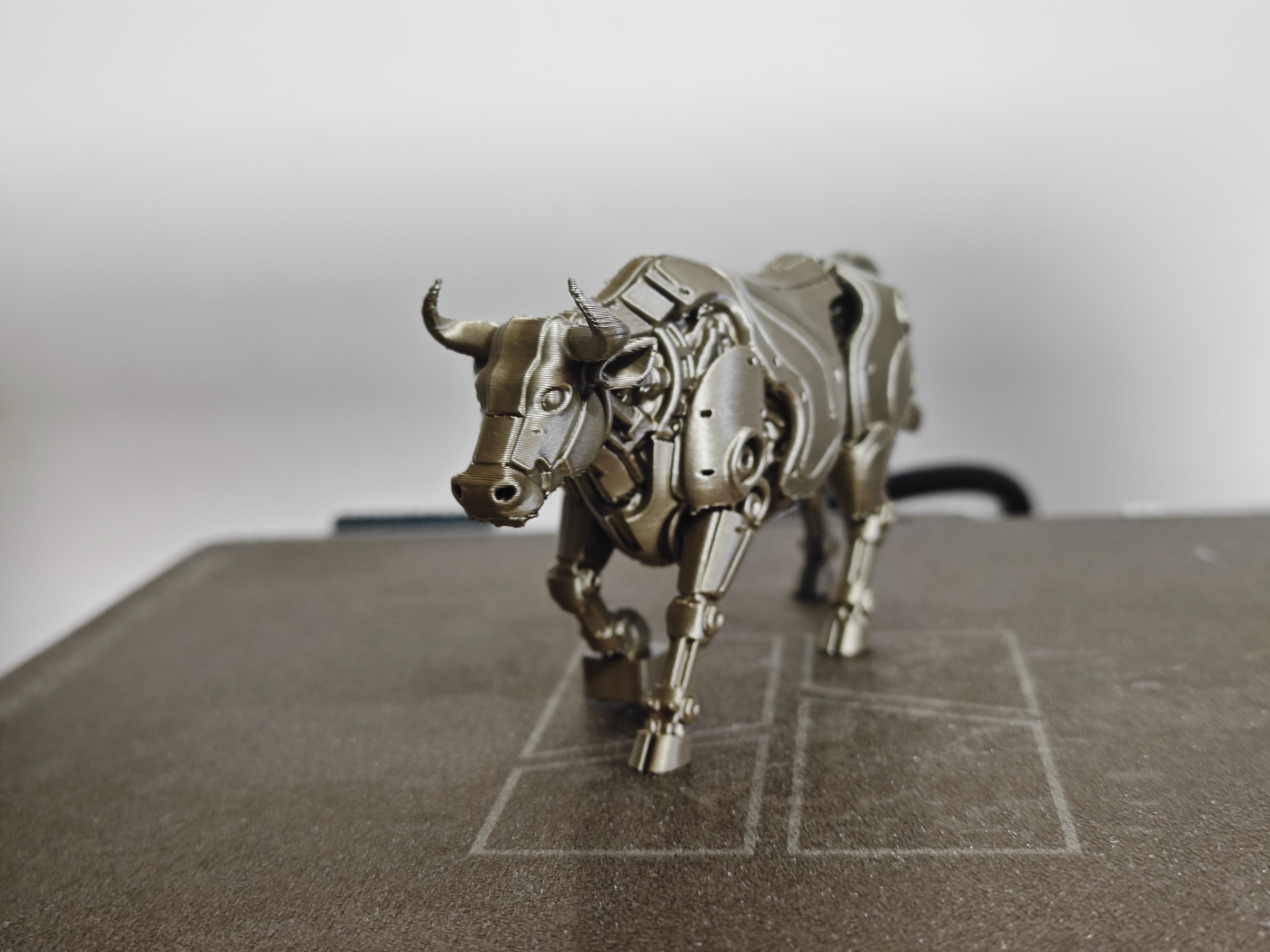 Zodiac Mechanical Ox Figurine by renke244 MakerWorld: Download Free 3D ...