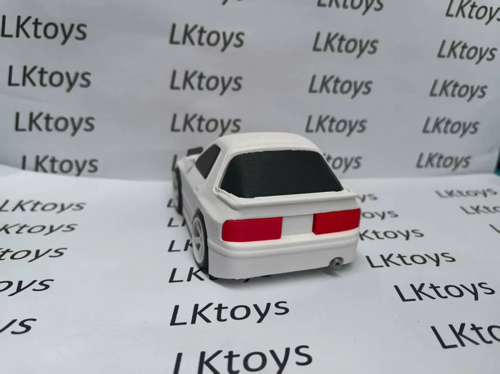MAZDA RX-7 FC fully assembled, paint-free Chibi toy sports car by ...