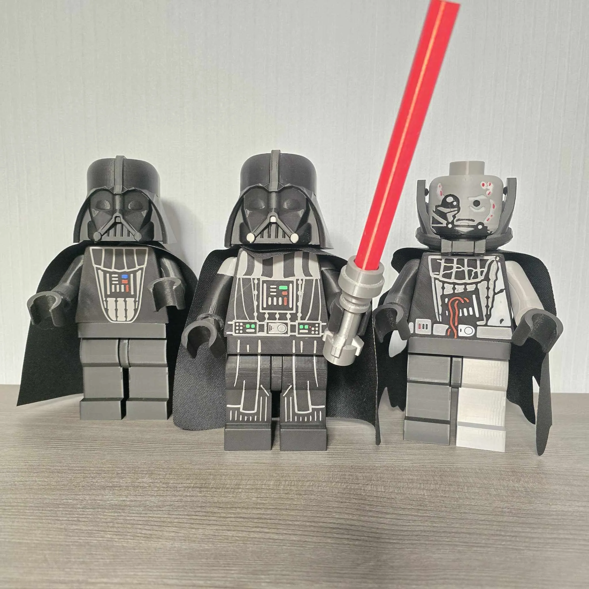 Darth Vader * Battle damaged * 500% ~21 cm - Free 3D Print Model ...