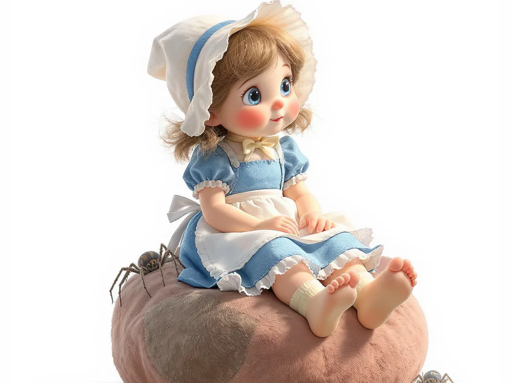 Little Miss Muffet by user_1996802999 MakerWorld: Download Free 3D Models