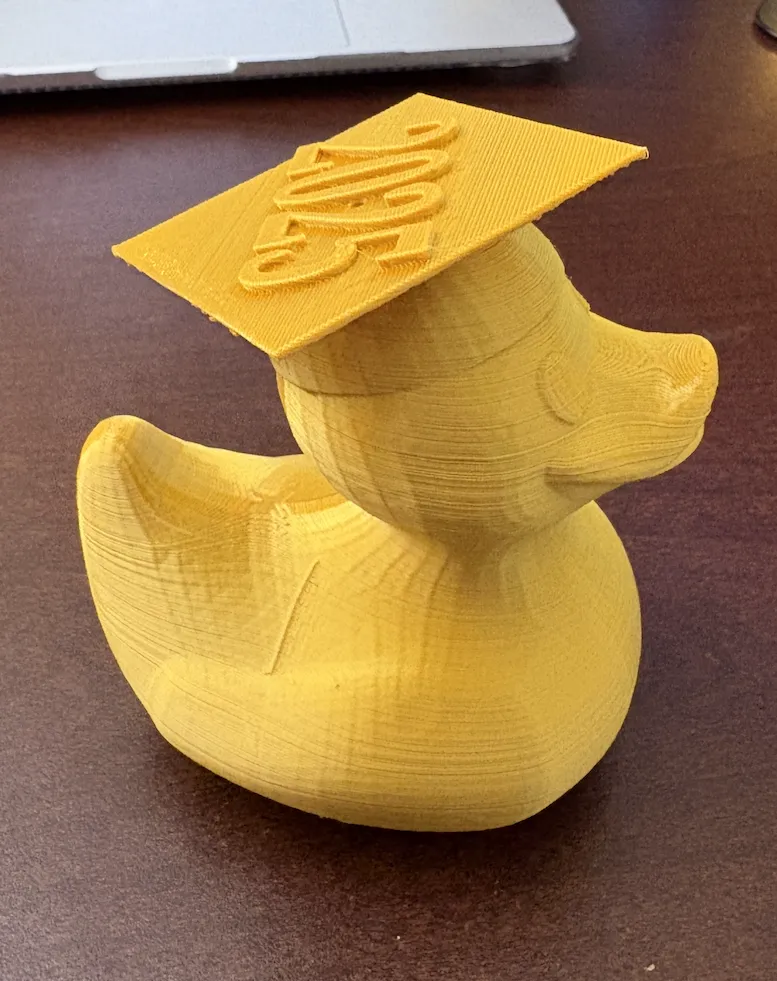 2025 Graduation Rubber Duck by Tinker Duck MakerWorld: Download Free 3D ...