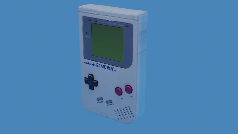 Nintendo Gameboy by The 3D Rabbit MakerWorld: Download Free 3D Models