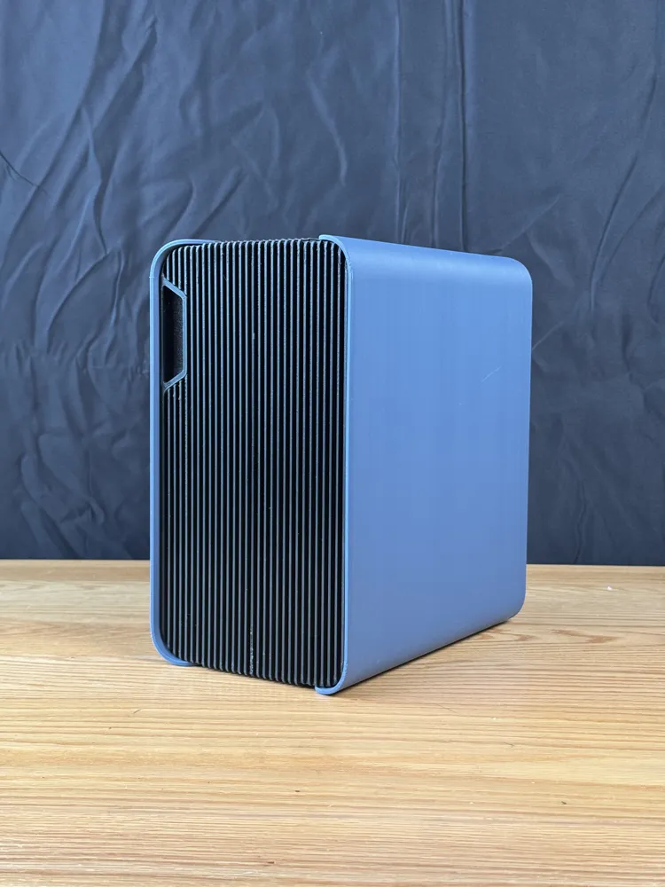 Wan Ke Xiao Qu NAS Case Four-Bay 3.5-inch HDD Enclosure Soft Router ...