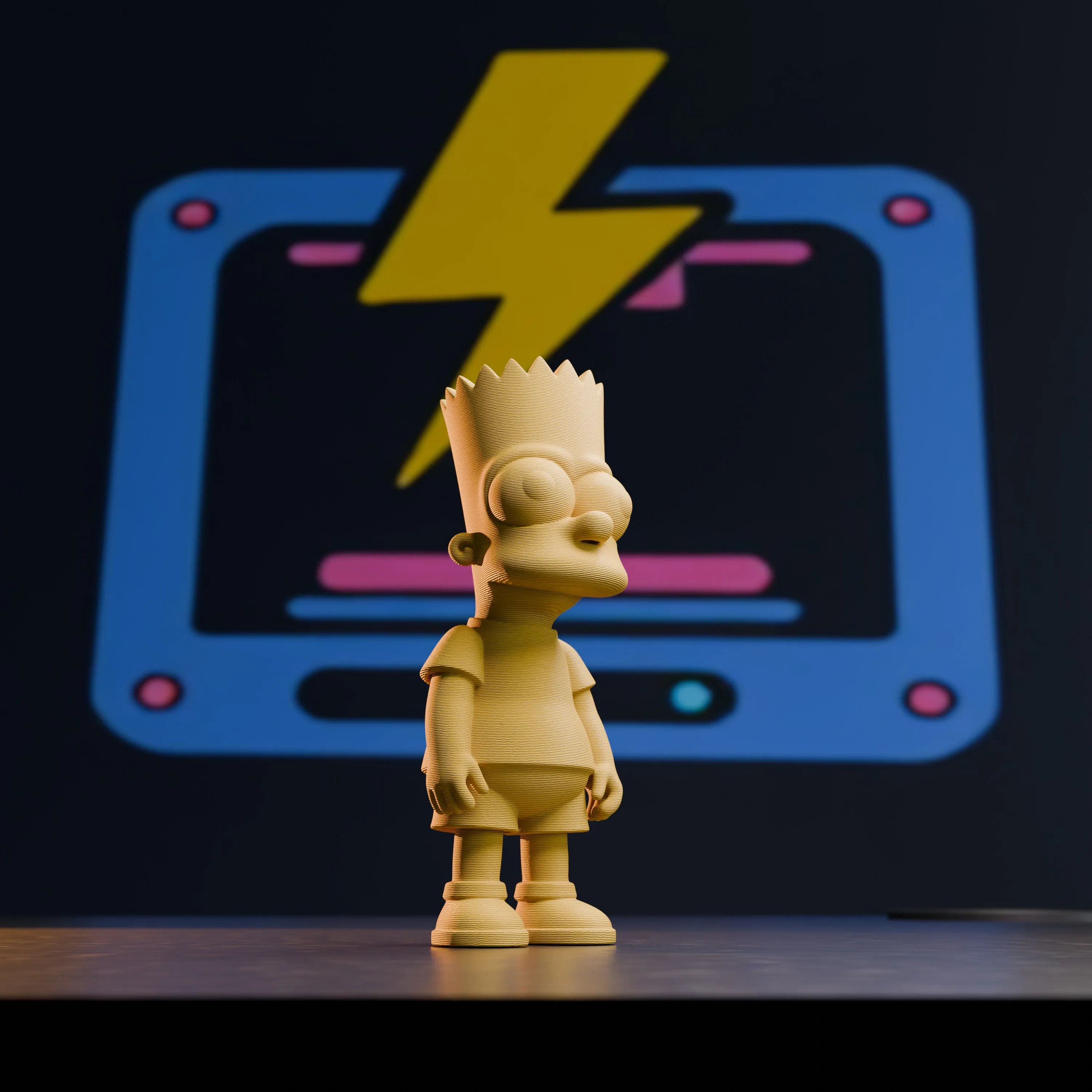 Mini Bart Simpson - Free 3D Print Model - MakerWorld