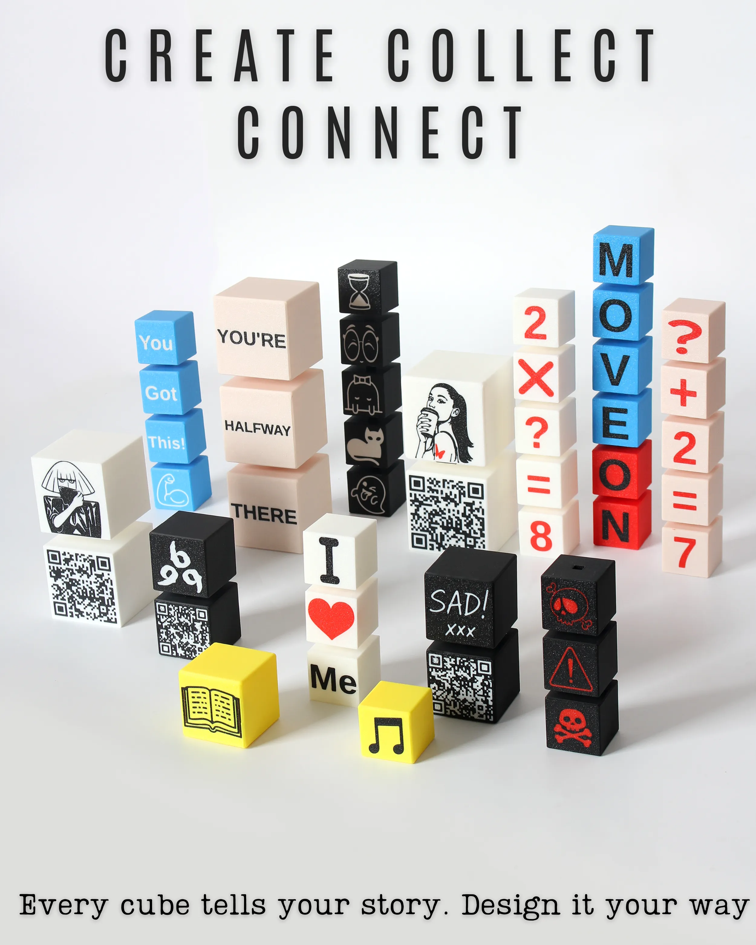 Floating Cubes Customizer - Free 3D Print Model - MakerWorld