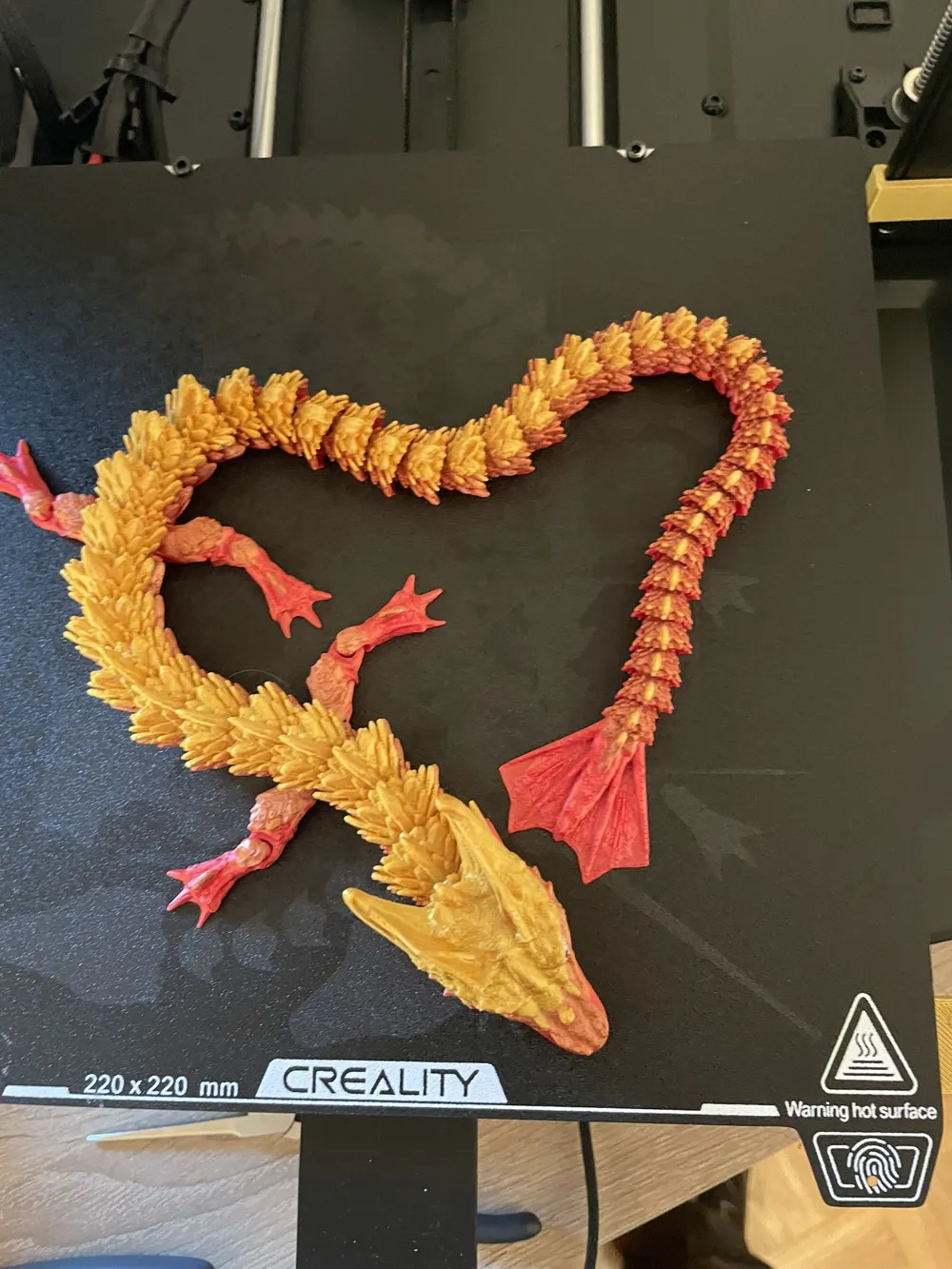Articulated Water Dragon - Free 3D Print Model - MakerWorld