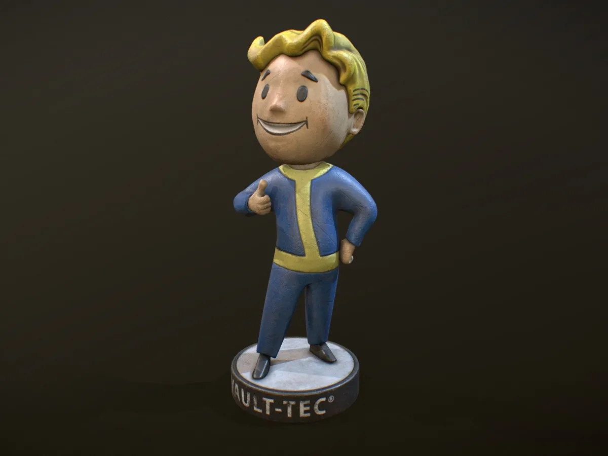 Fallout 4 charisma doll by Snoopy_dog MakerWorld: Download Free 3D Models