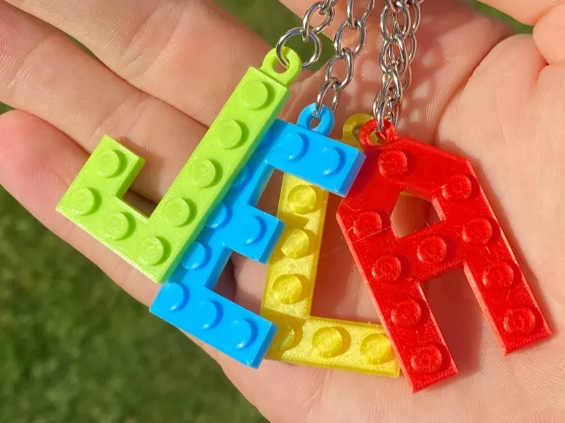 Custom 3d printed Legó keychains - Free 3D Print Model - MakerWorld