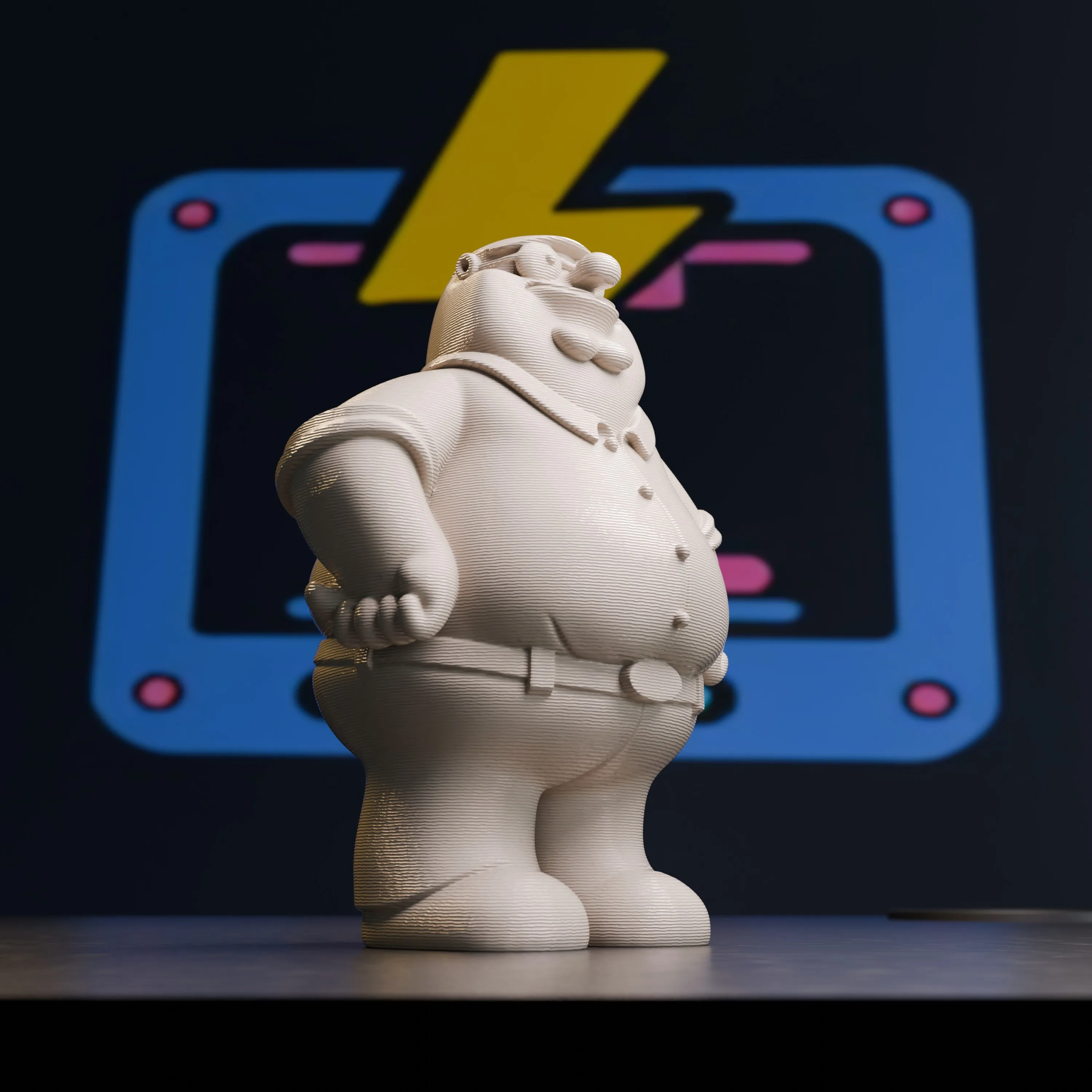 Mini Peter Griffin Family Guy by TheLightning MakerWorld: Download Free ...