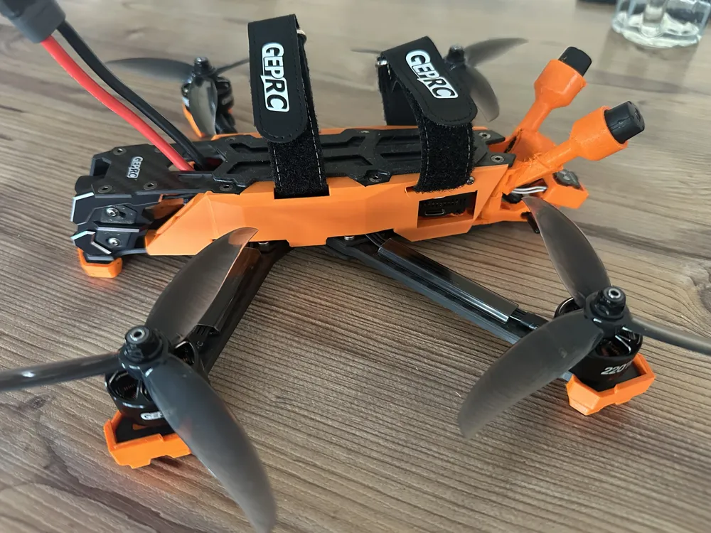 GEPRC Vapor D5 Side Plates and USB Protection - Free 3D Print Model ...
