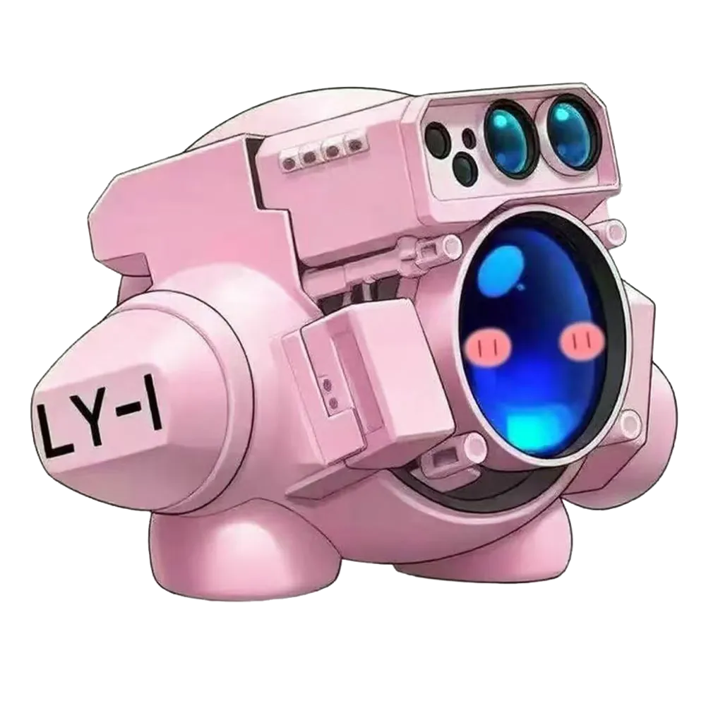 LY-1 光之利刃 猎鹰一号 激光武器 可爱猪猪版 来自 DreamLife MakerWorld：免费下载 3D 模型