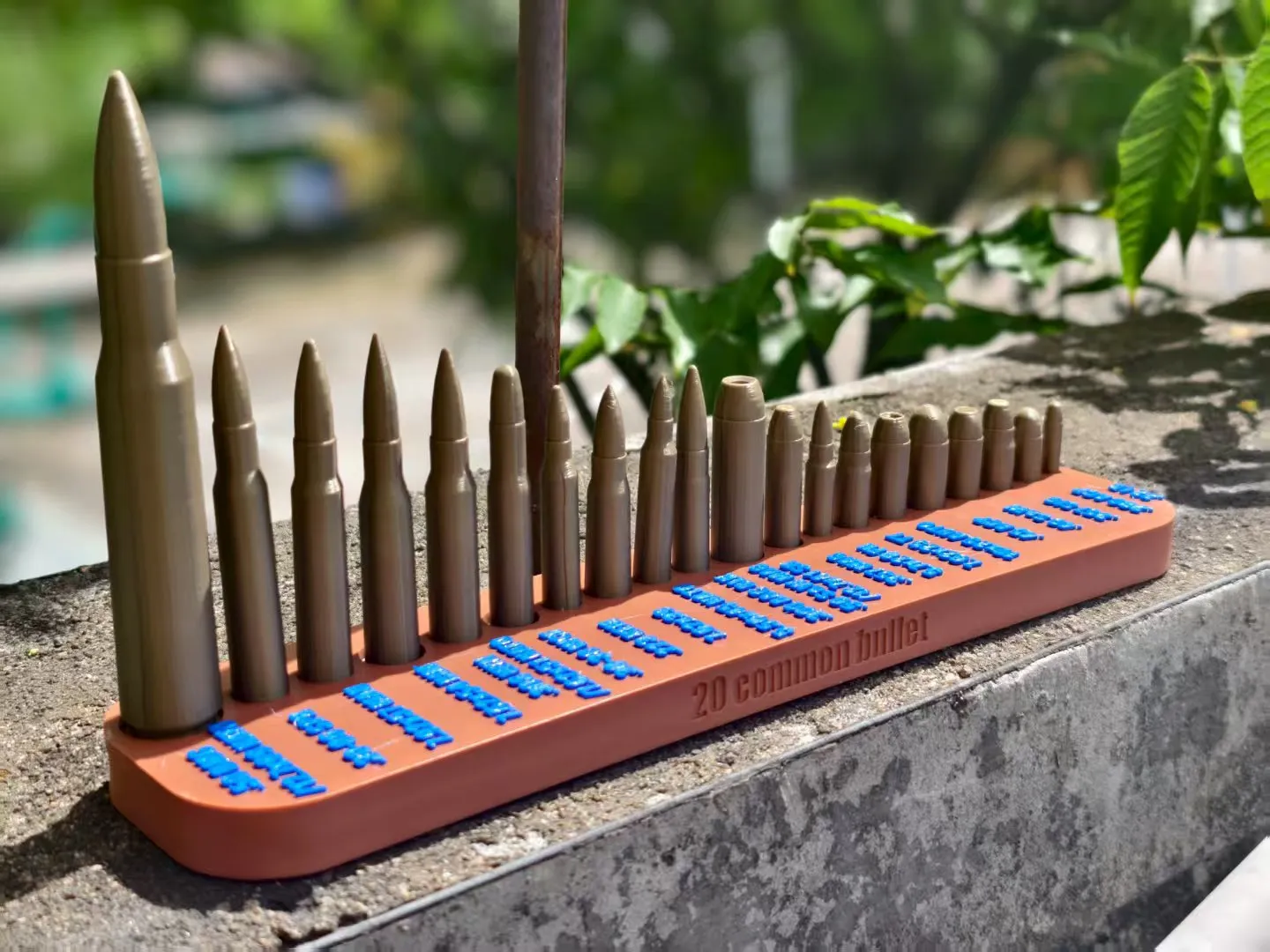 20 common bullet models .22/.38/9mm/10mm/.45/.50 - Free 3D Print Model ...